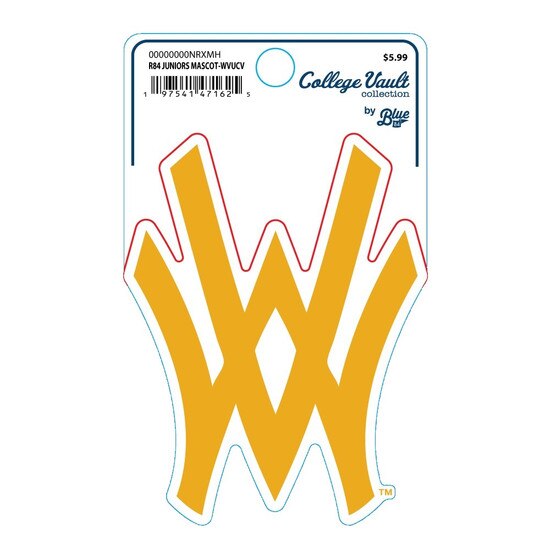 West Virginia University Baseball Vault Logo Sticker