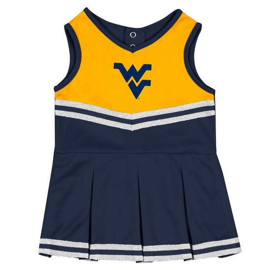 WVU Time for Recess Infant Cheer Set