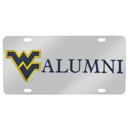 WVU Alumni Mirror License Plate