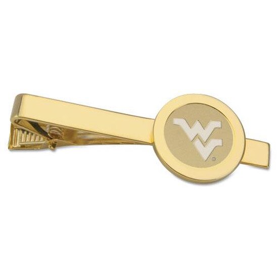 Flying WV Logo WVU Tie Bar - Gold