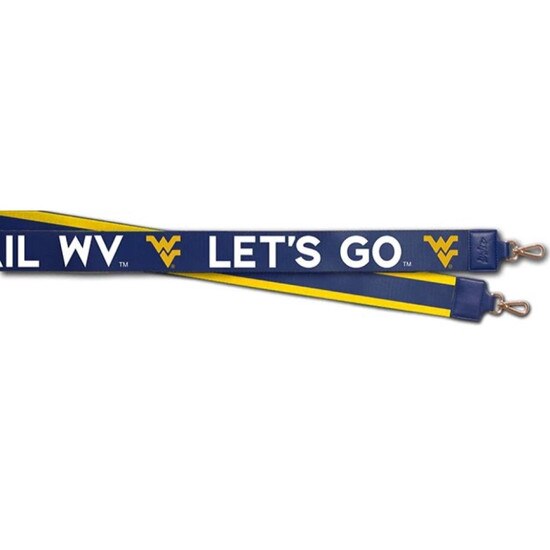 West Virginia University Hailey Purse Strap