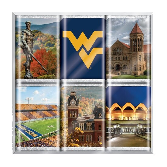 WVU Iconic Places Chocolate Puzzle Bars
