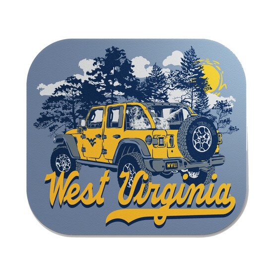 West Virginia Jeep Adventure Sticker