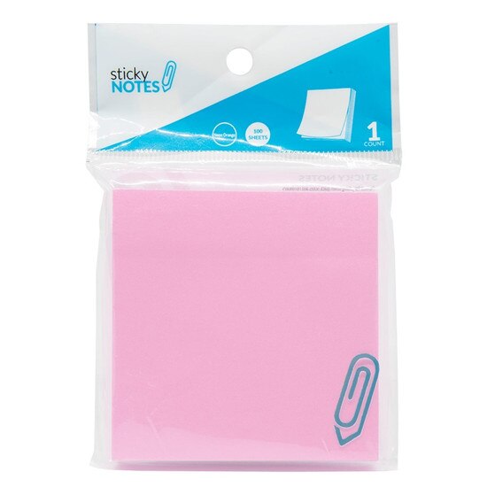 Pastel Sticky Notes, 3x3 Pad