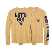 WVU Let's Go Flag