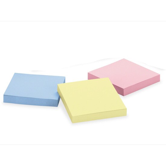 Post-it Notes, Assorted, 3X3 - 100 sheets per pack
