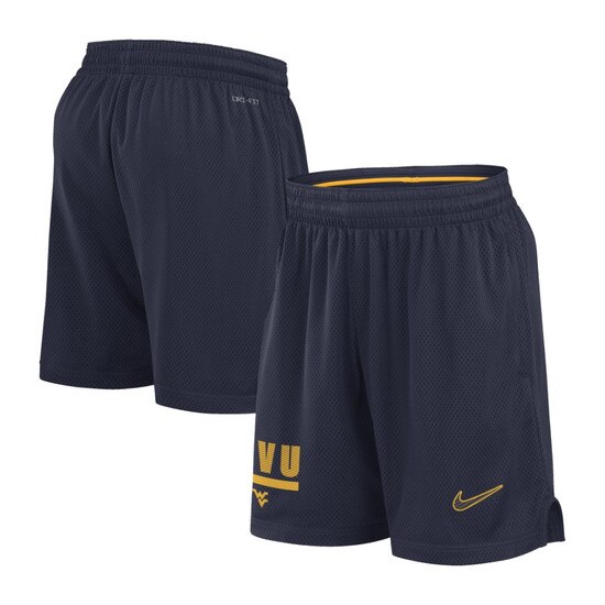 Nike WVU Sideline Dri-FIT Mesh Short