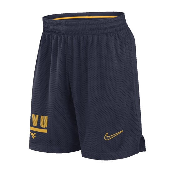 Nike WVU Sideline Dri-FIT Mesh Short