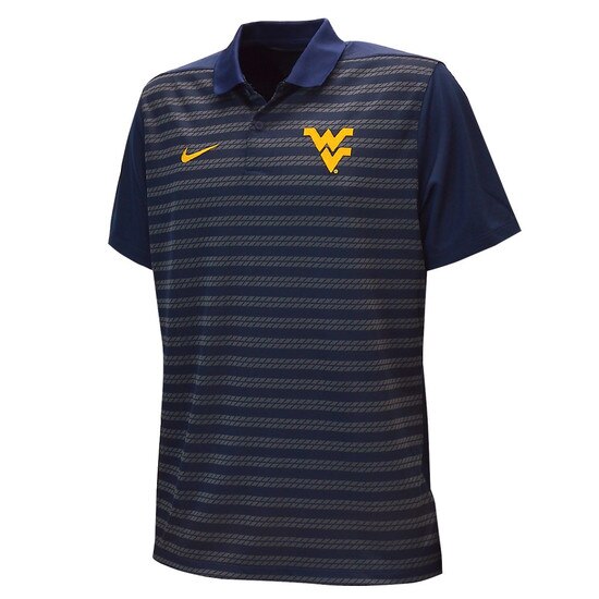 Nike WVU Sideline Dri-FIT Victory Polo