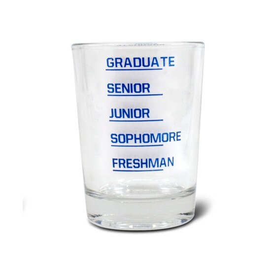 Morgantown Graduate Extra Large Shot Glass