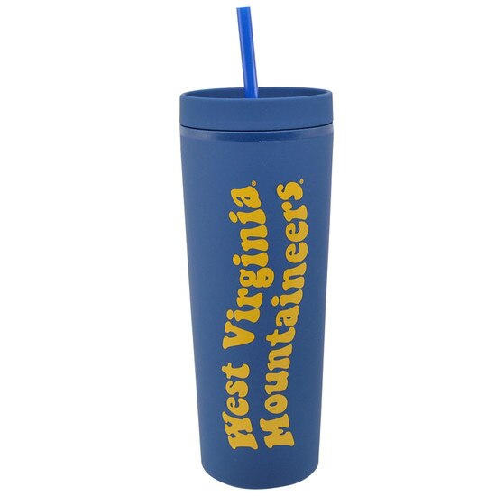 West Virginia University Hippy Recycled Plastic Silk Tumbler