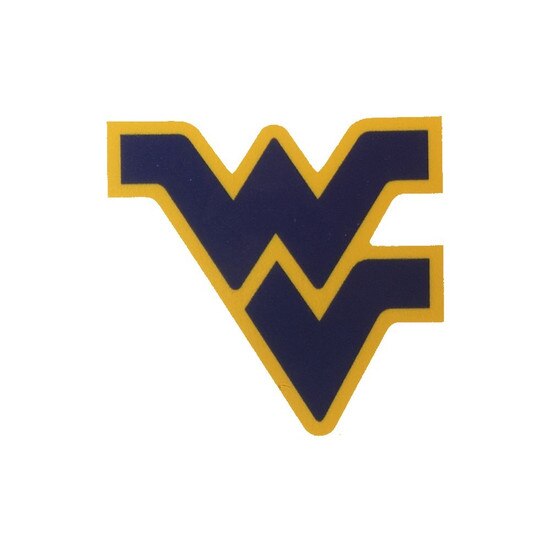 Flying WV Logo Navy Dizzler Decal