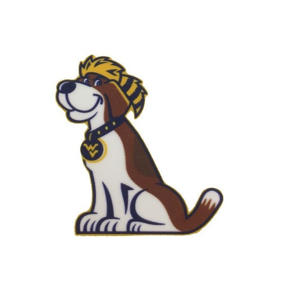 WVU Musket Dizzler Decal