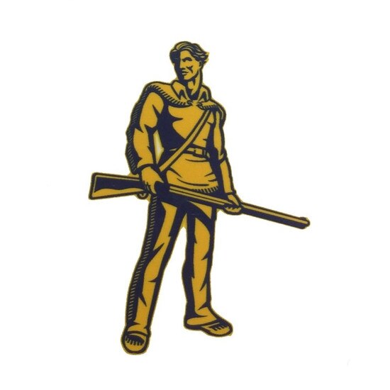 WVU Mountaineer Dizzler Decal