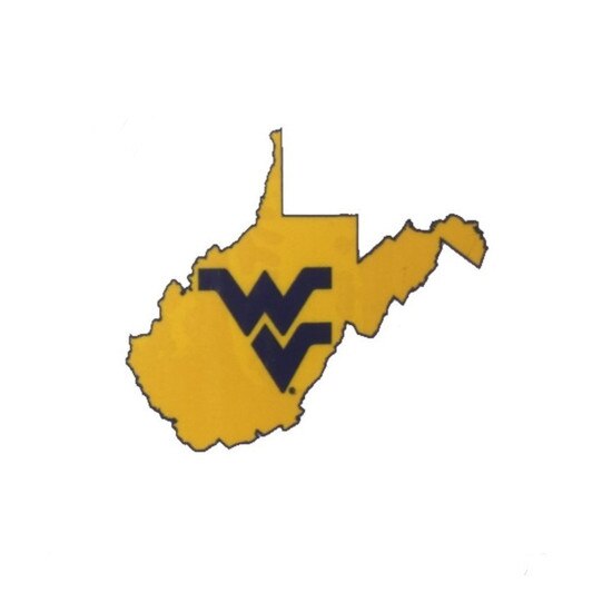West Virginia State Dizzler Decal